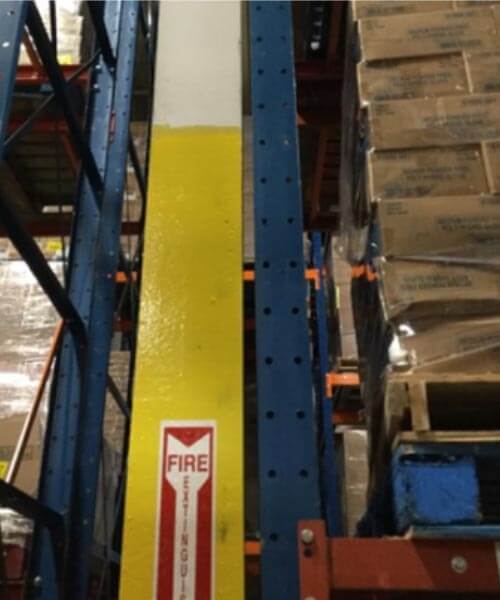 Minimum Distances Between Pallets, Rack Systems & Building Structures