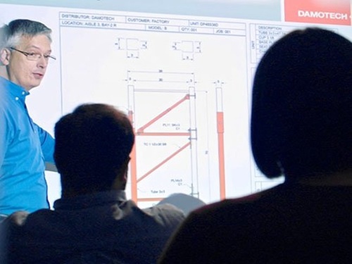 How to Implement a Warehouse Rack Safety Program Checklist | Damotech