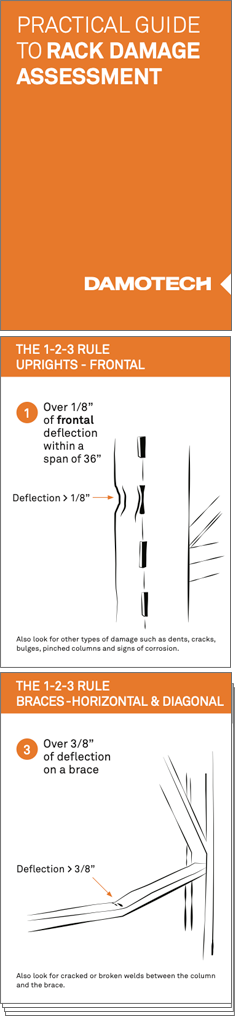 Pallet Rack Damage Assessment Guide | Free Download | Damotech