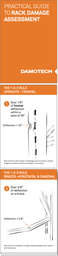 Pallet Rack Damage Assessment Guide | Free Download | Damotech