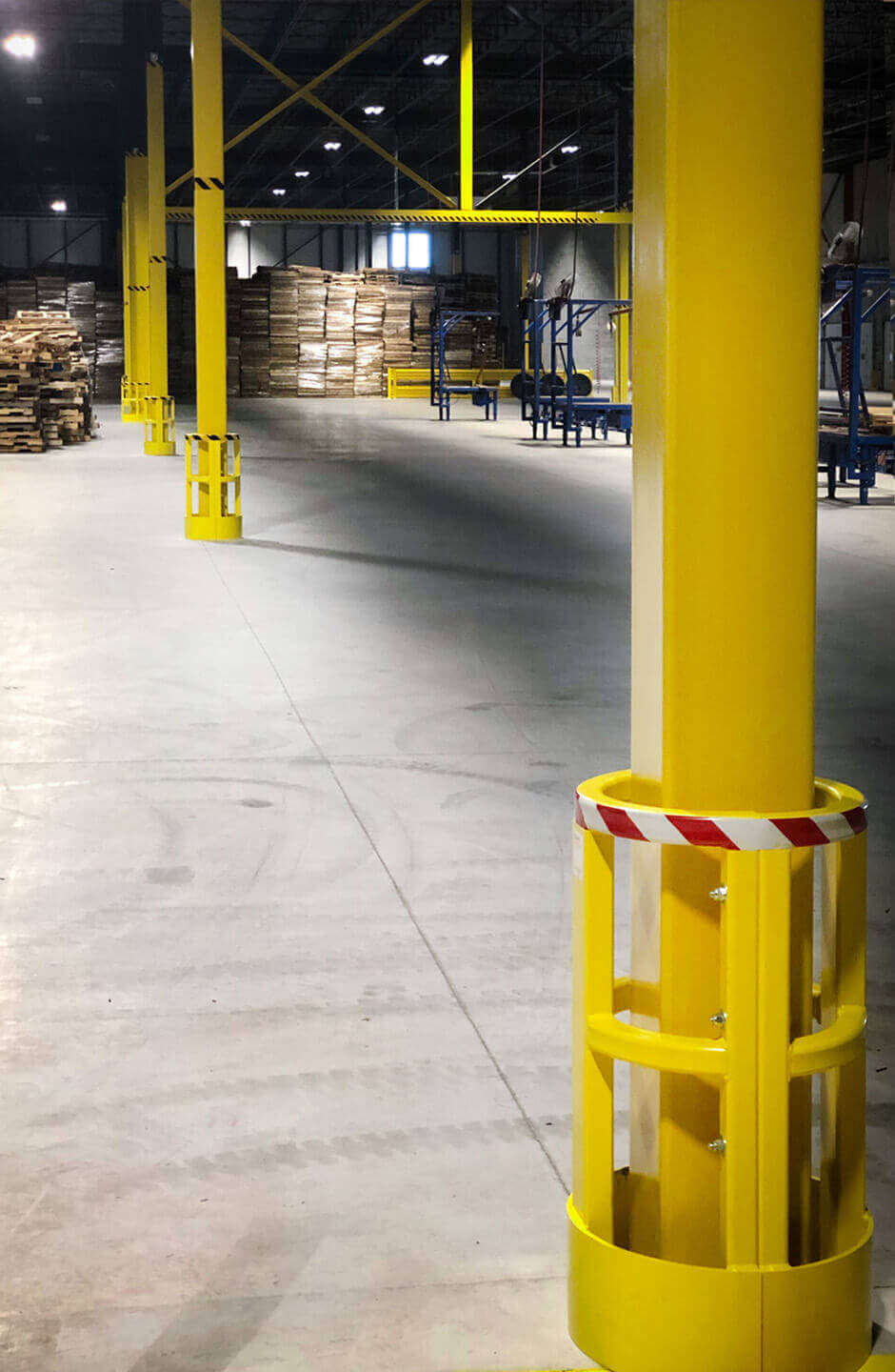 Warehouse & Building Column Protectors | DAMO SHIELD | Damotech