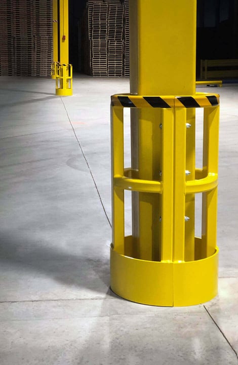 Warehouse & Building Column Protectors | DAMO SHIELD | Damotech