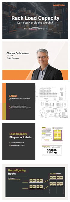 Webinar: Rack Load Capacity | Damotech