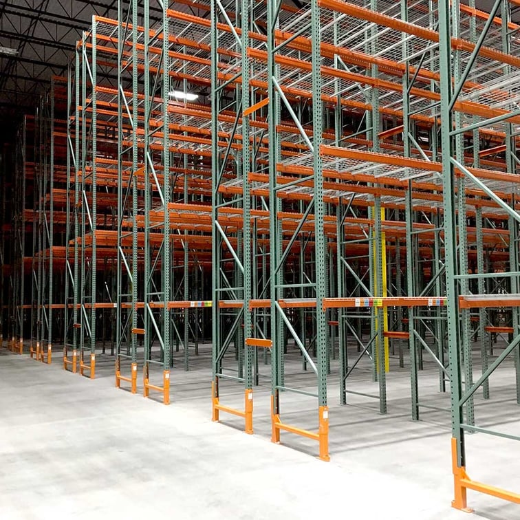 Racking Upright Guards for New Installs | Damotech