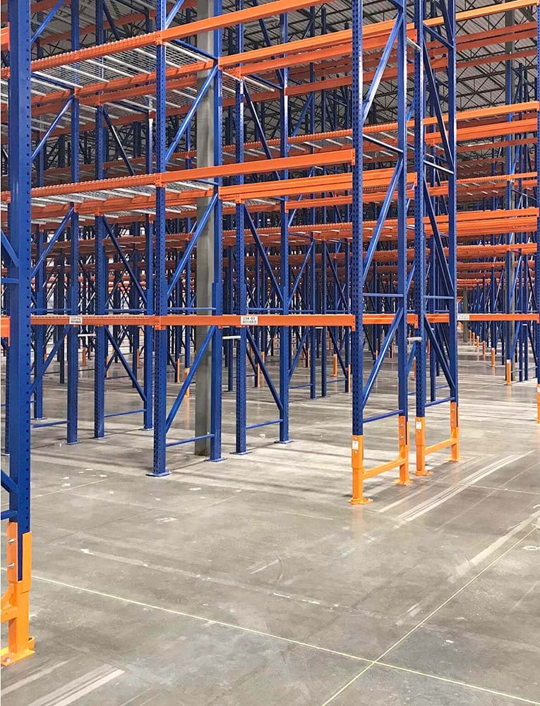 Racking Upright Guards for New Installs | DAMO KING | Damotech