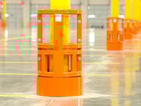 Warehouse & Building Column Protectors | DAMO SHIELD | Damotech