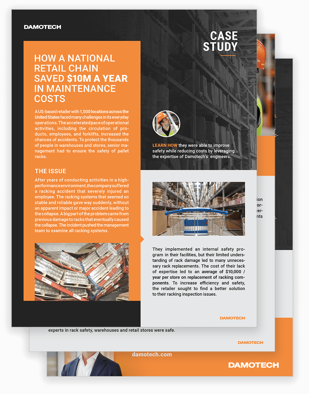 Case Study— A national chain saves $10M a year | Damotech