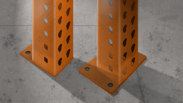 Pallet Rack Footplate Damage and Effective Repair Solutions