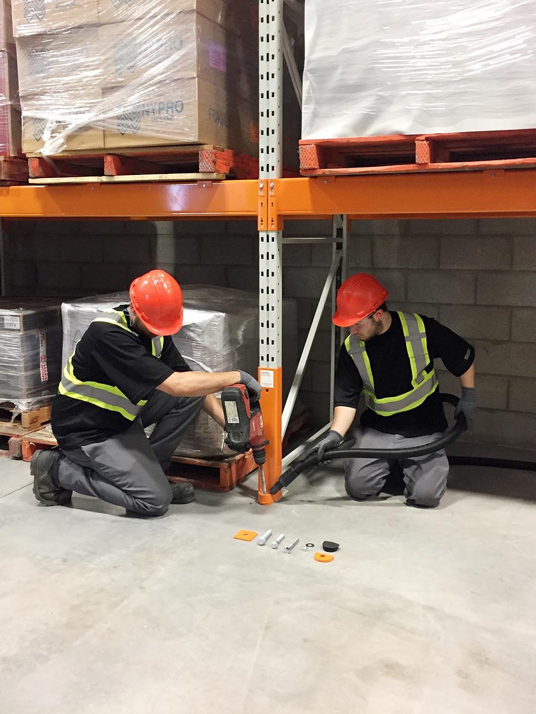 Damo Guard | Pallet Rack Guards | DAMOTECH