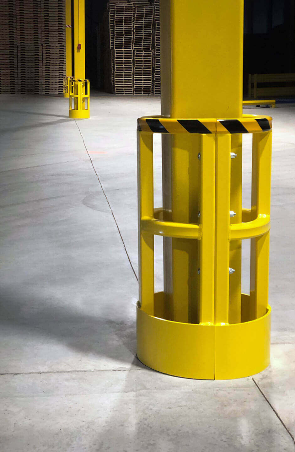 Warehouse & Building Column Protectors | DAMO SHIELD | Damotech