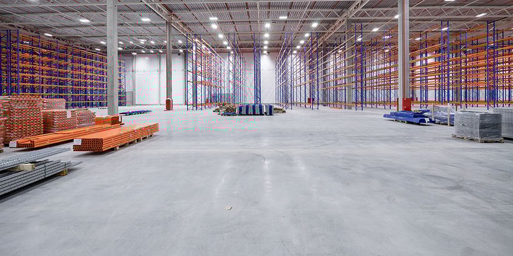Best Solutions for Sinking Concrete Slabs in Warehouses