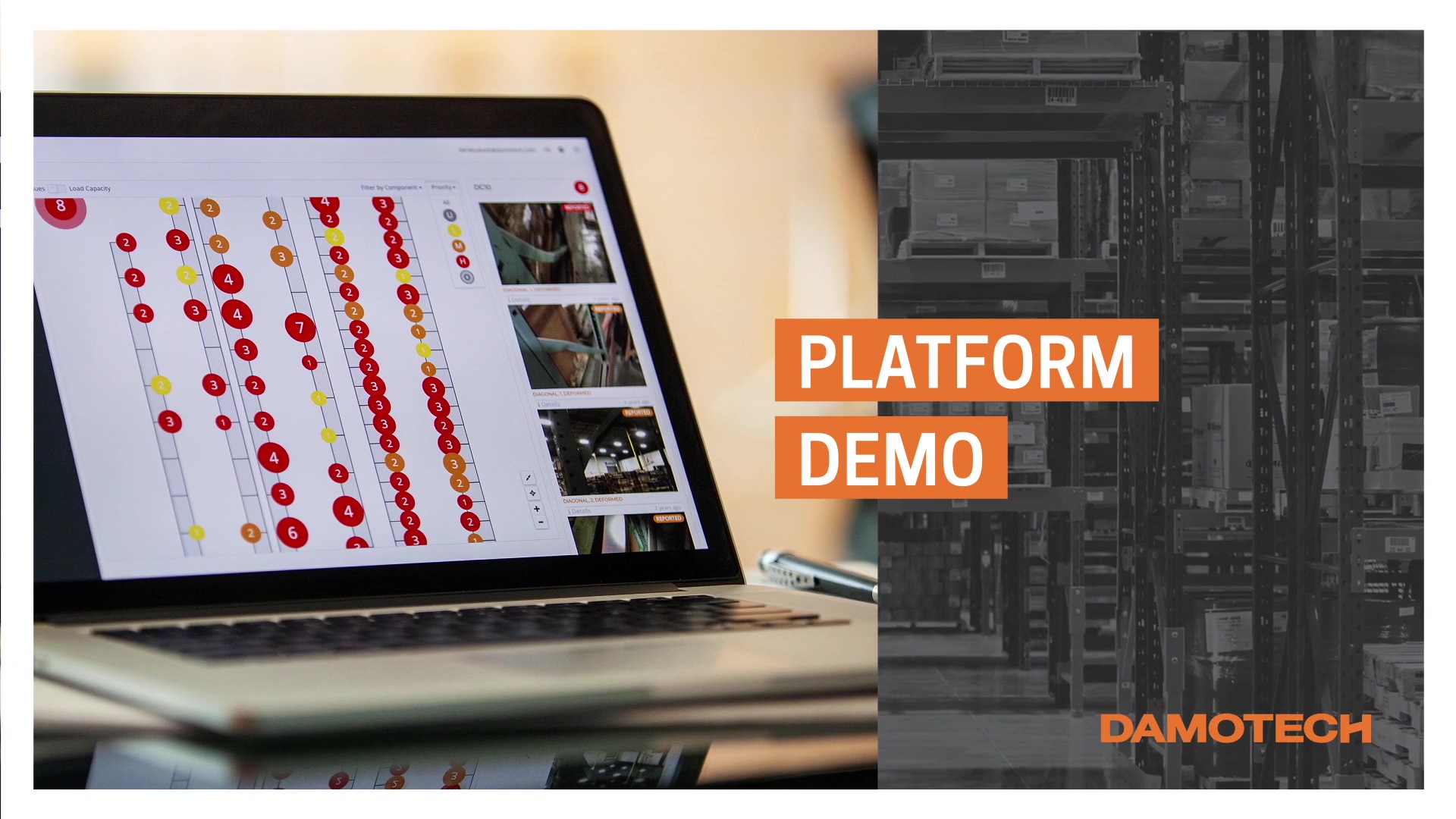 Warehouse Rack Inspection & Maintenance Software Platform | Damotech